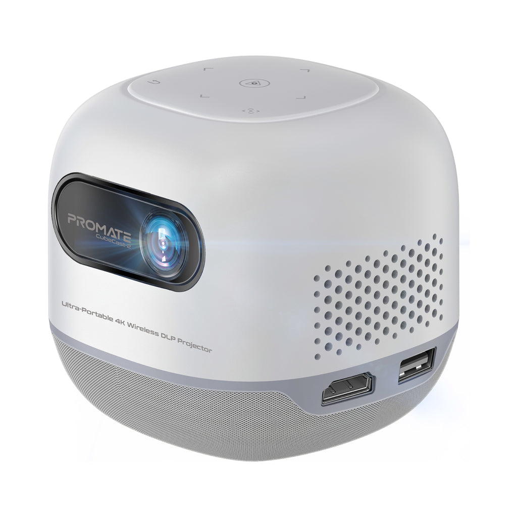 Ultra-Portable 4K Wireless DLP Projector with touch controls – Promate ...