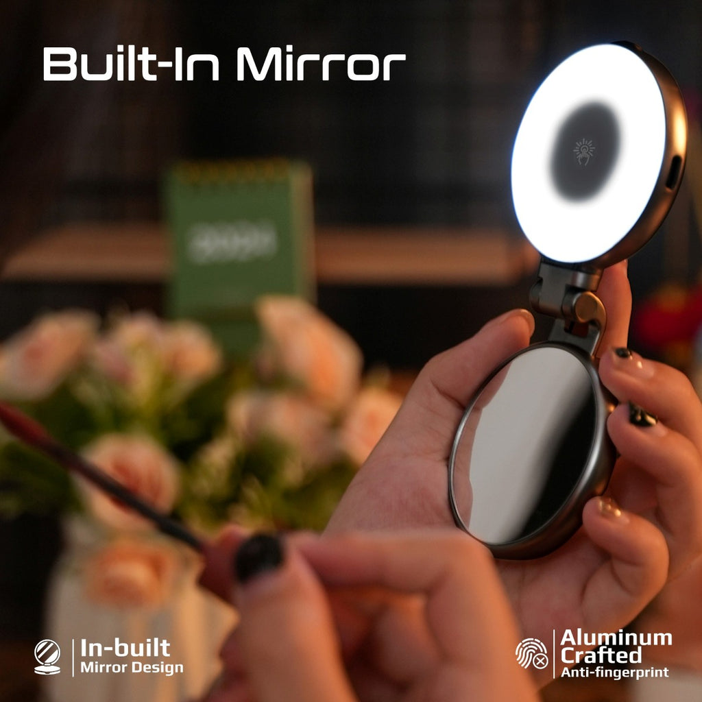 360° Rotatable Ultra-Slim MagSafe Compatible Rechargeable LED Ring Lig ...