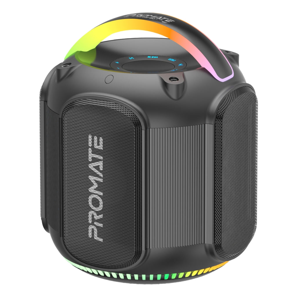 Dynamic RGB Bluetooth v5.3 True Wireless 80W Speaker – Promate Technologies
